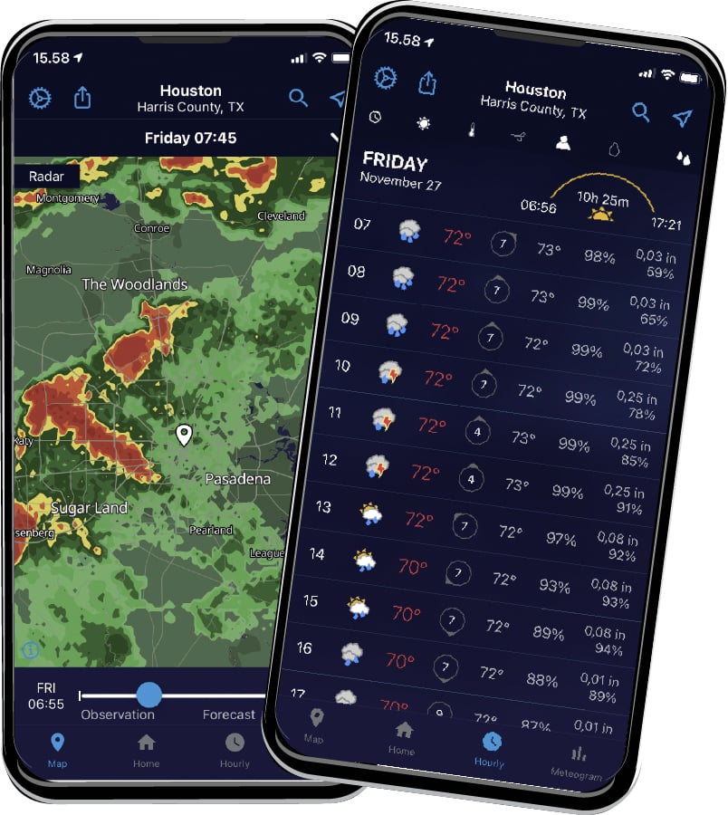 How to make a global weather app serving both iOS and Android users